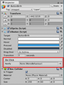 Unity3D:NGUIのEventDelegateクラスを使う | devlog [naru design]